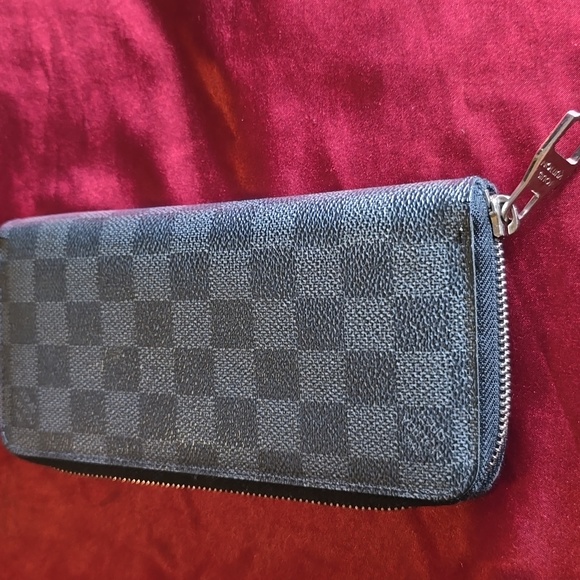 Louis Vuitton | Bags | Louis Vuitton Graphite Long Zippy Wallet | Poshmark